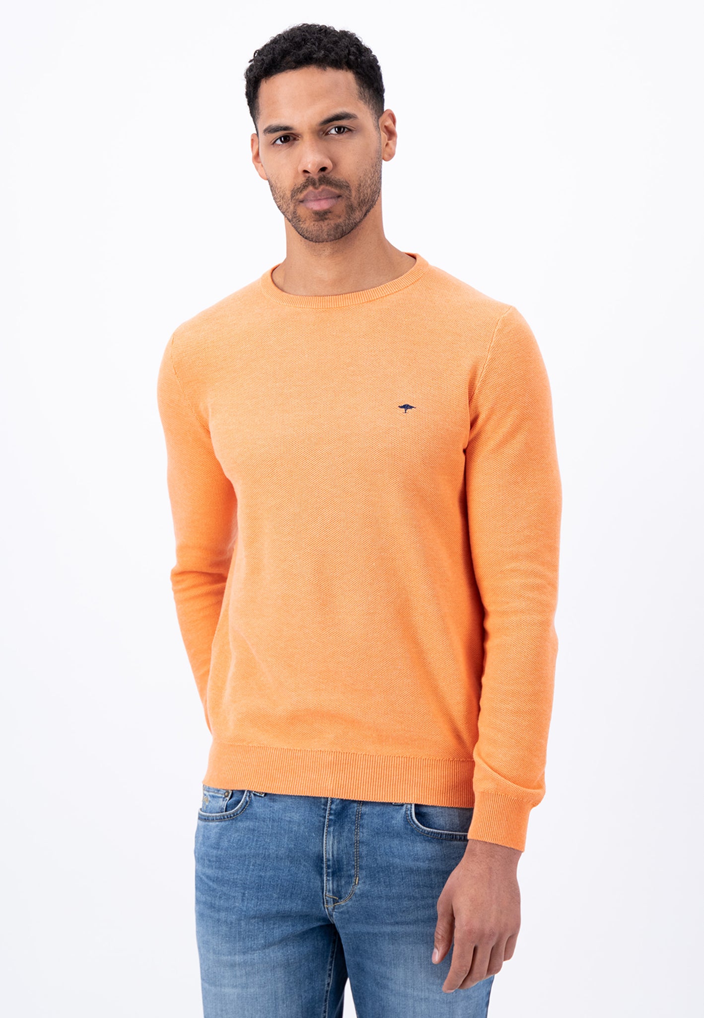 Pullover aus Strukturstrick – FYNCH-HATTON | Offizieller Online Shop