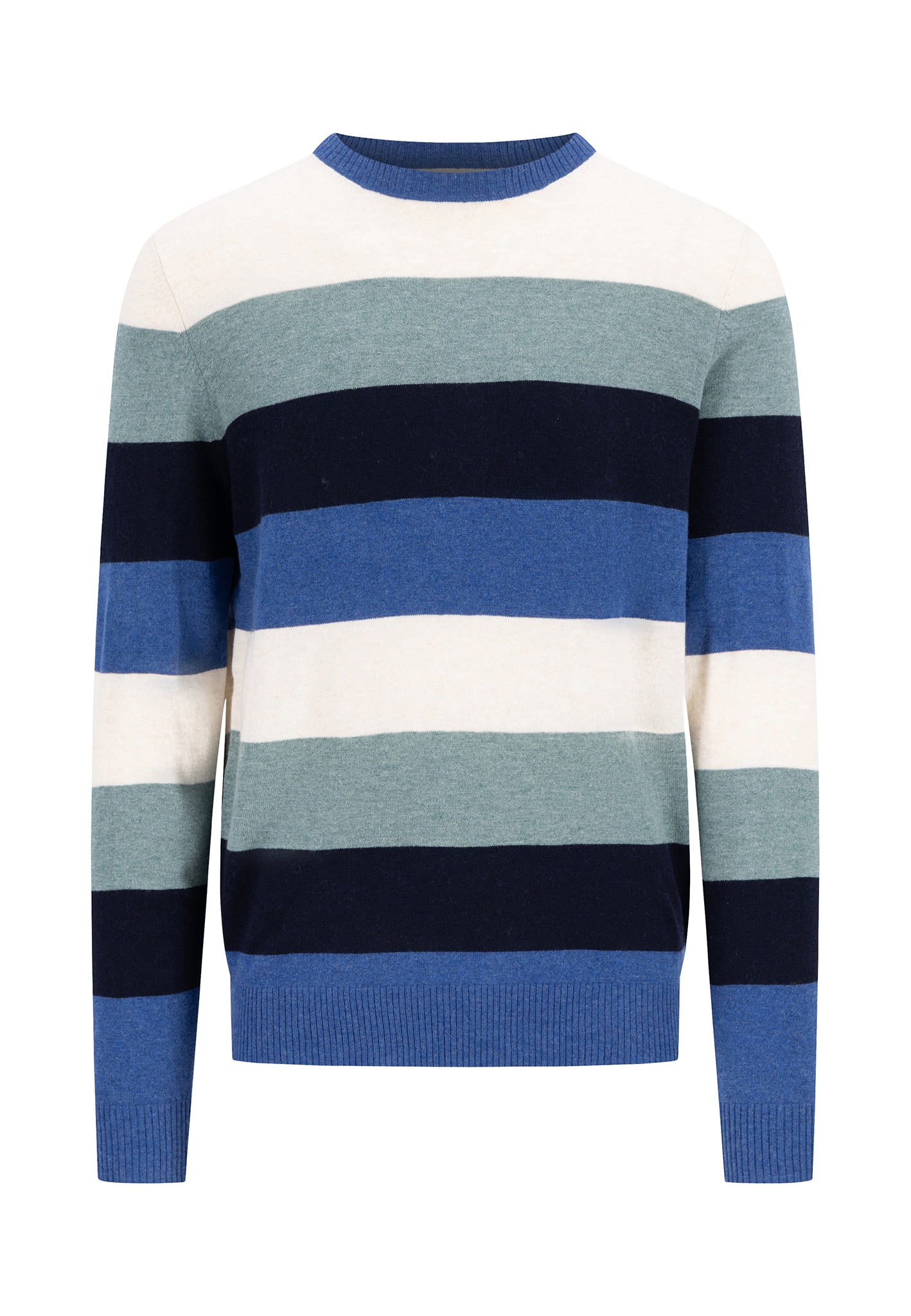 Striped merino cashmere sweater – FYNCH-HATTON | Offizieller Online Shop