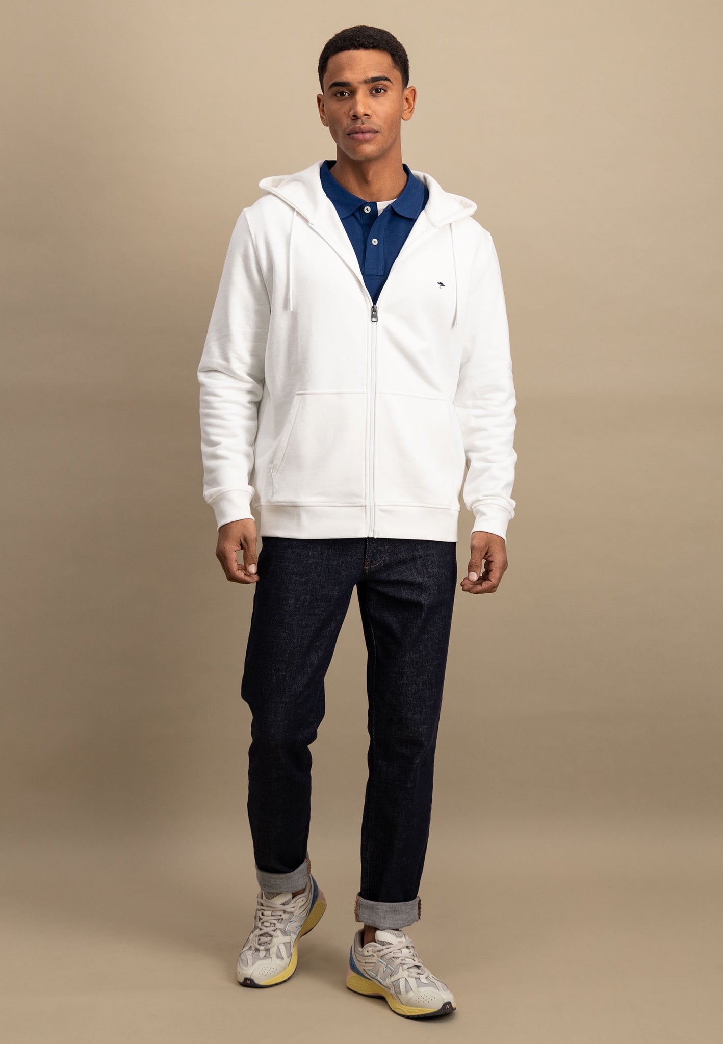 Sweatshirt jacket made of 100% cotton – FYNCH-HATTON | Offizieller ...