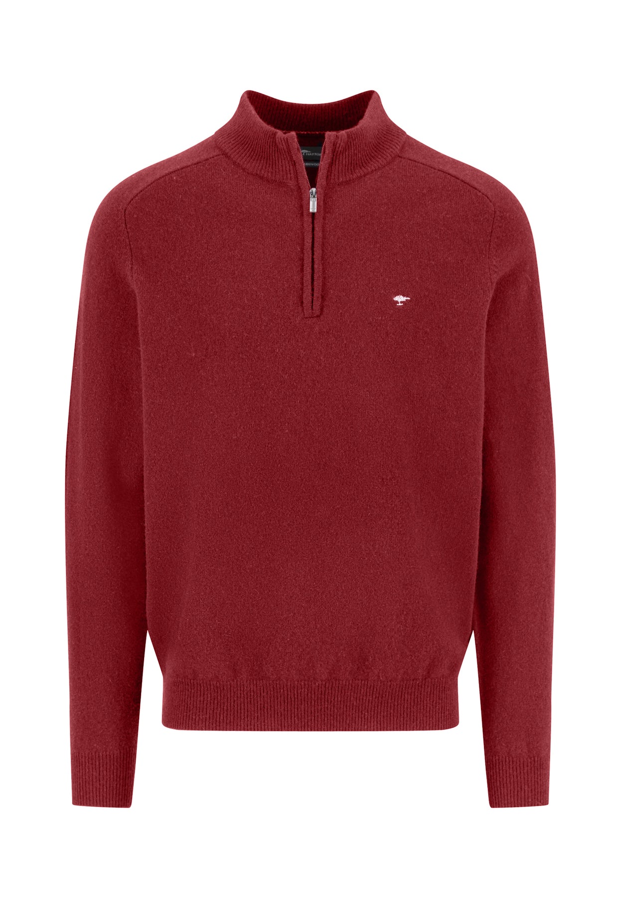 Strickpullover mit Troyer-Kragen – FYNCH-HATTON | Offizieller Online Shop