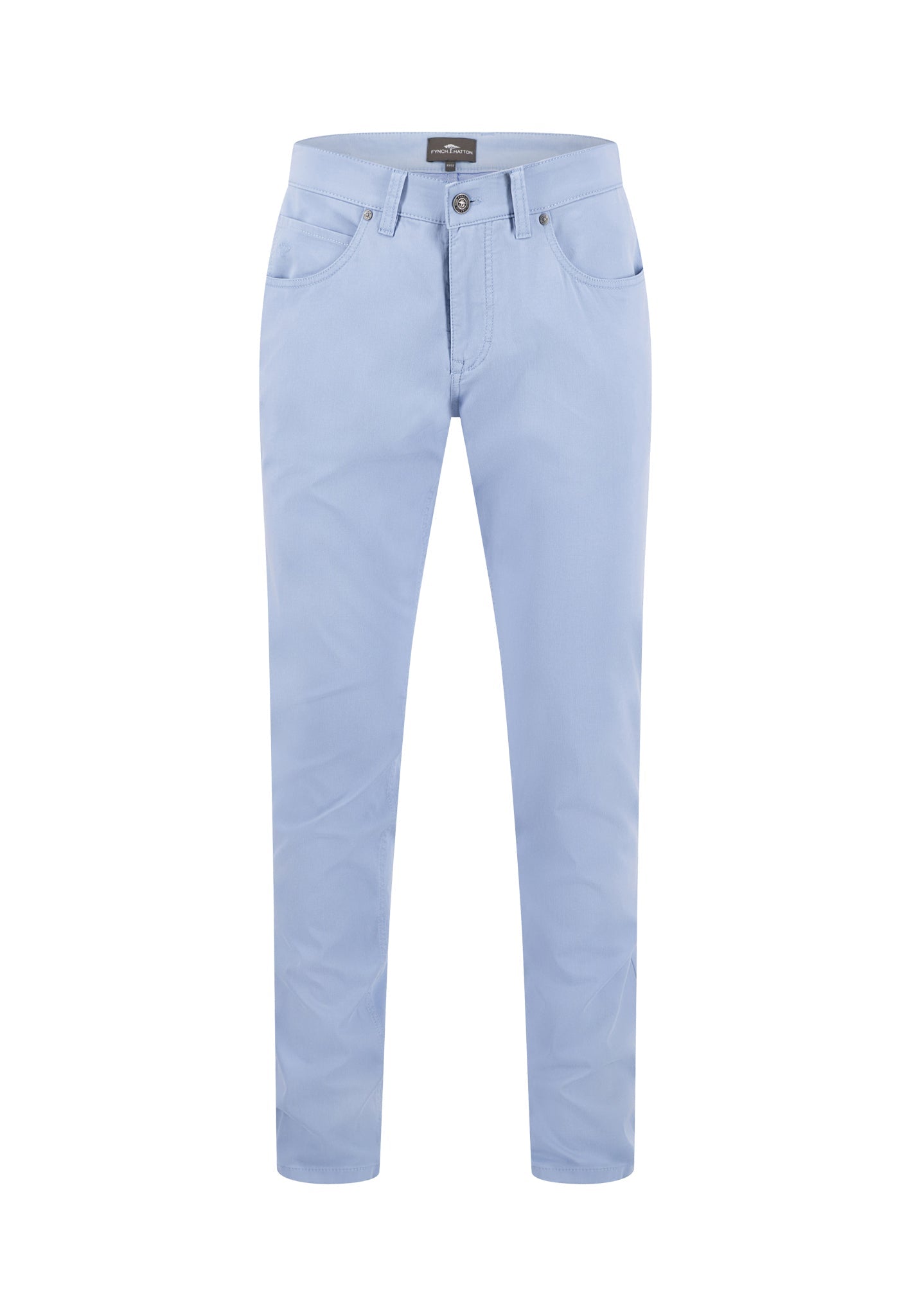 Five-Pocket-Hose aus Baumwoll-Lyocell-Stretch – Straight Leg – FYNCH ...